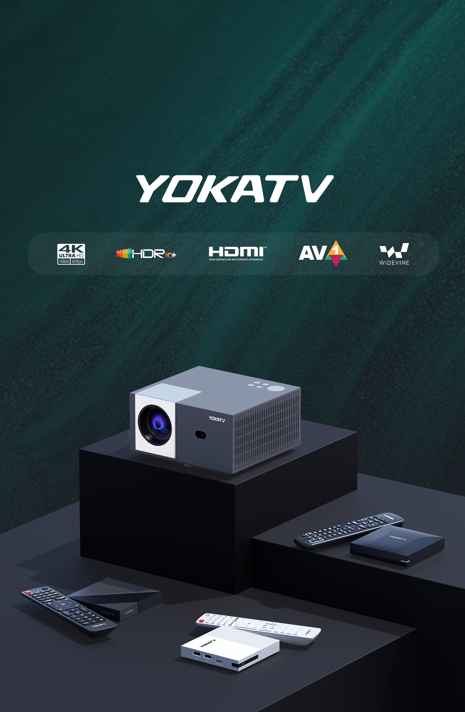 4K Android TV Boxes from YOKATV